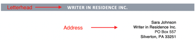 Letter Headings, or How to Head a Letter - Elite Editing